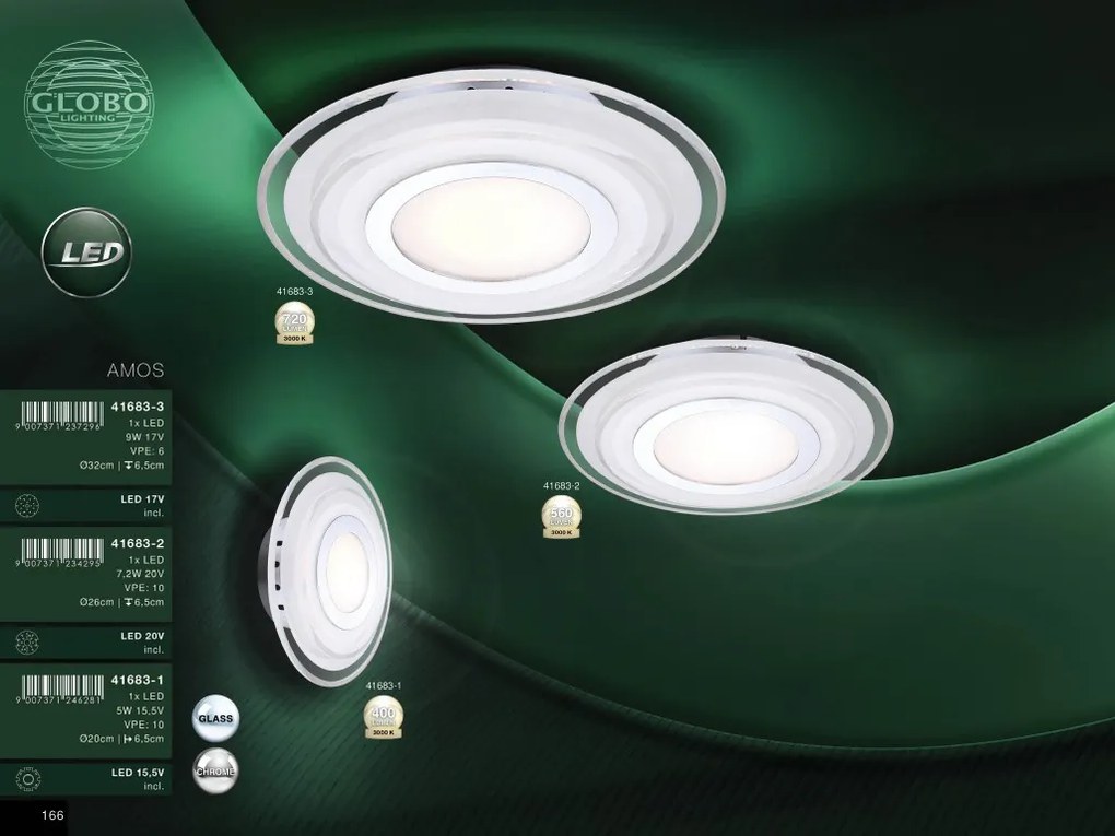 Stropní LED svítidlo AMOS 741683-31