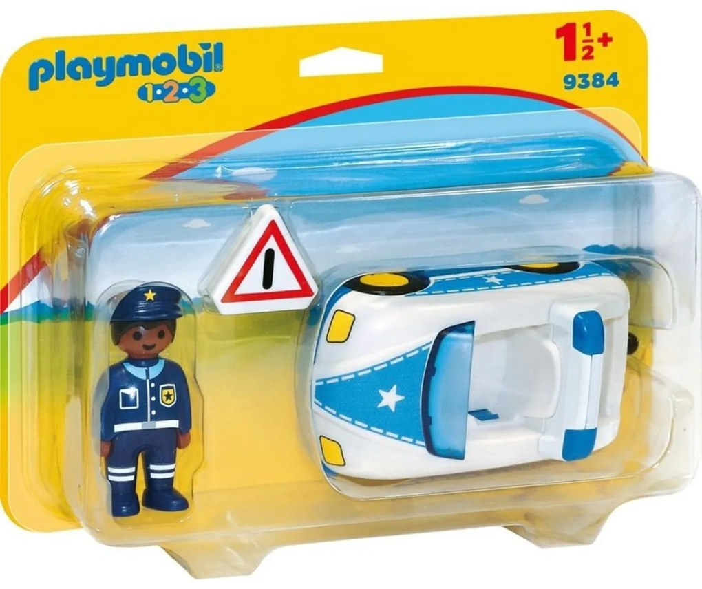Playmobil 1.2.3 9384 policejní auto