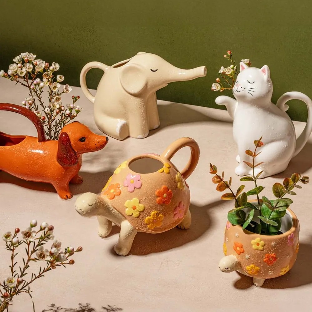 Porcelánová konvička na zalévání Cat – Sass &amp; Belle