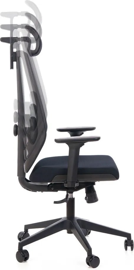 Sego Ergonomická kancelářská židle GRENY černá