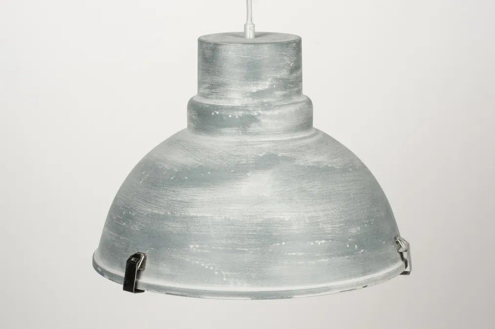 Závěsné industriální retro šedé svítidlo do kuchyně Betonbruin