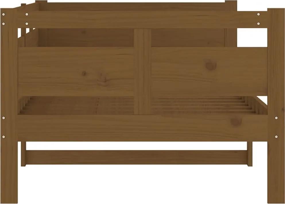 vidaXL Válenda masivní borové dřevo 90 x 190 cm [820310] Barva: Bílá