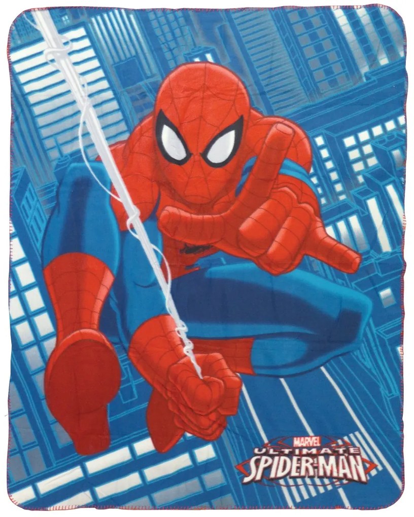 CTI Fleecová deka Spiderman Jump 110x140 cm