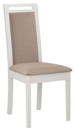 Čalouněná jídelní židle Heven VI, Barva dřeva: bílá, Potah: Paros 2