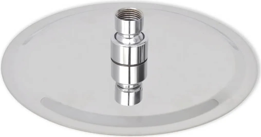 Dešťové sprchové hlavice 2 ks Ø 20 cm nerezová ocel 275934