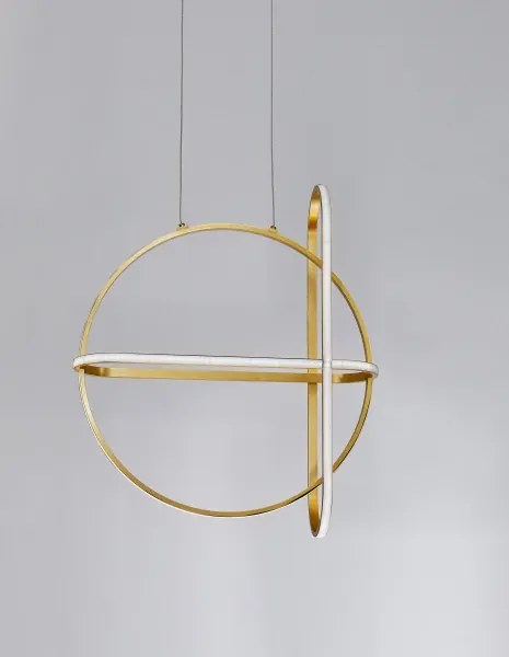 LED lustr Arte 52 zlaté