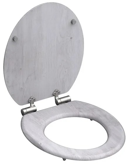 Eisl Sanitär WC prkénko MDF Soft Close Light Wood 80192
