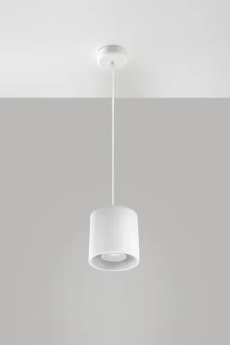 Lustr SOLLUX Orbis 1 GU10 1x40W bez zdroje SL.0053 bílá