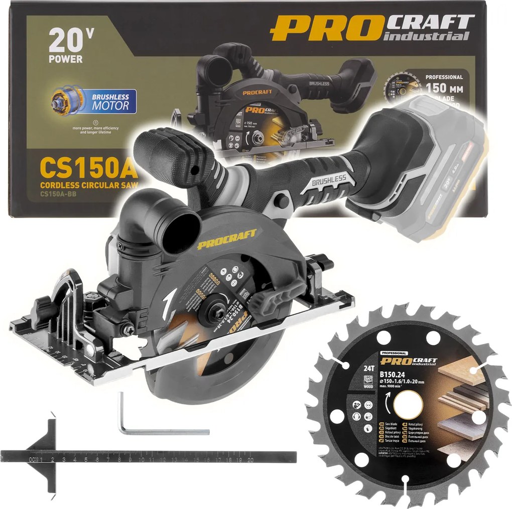 Procraft industrial CS150A-BB
