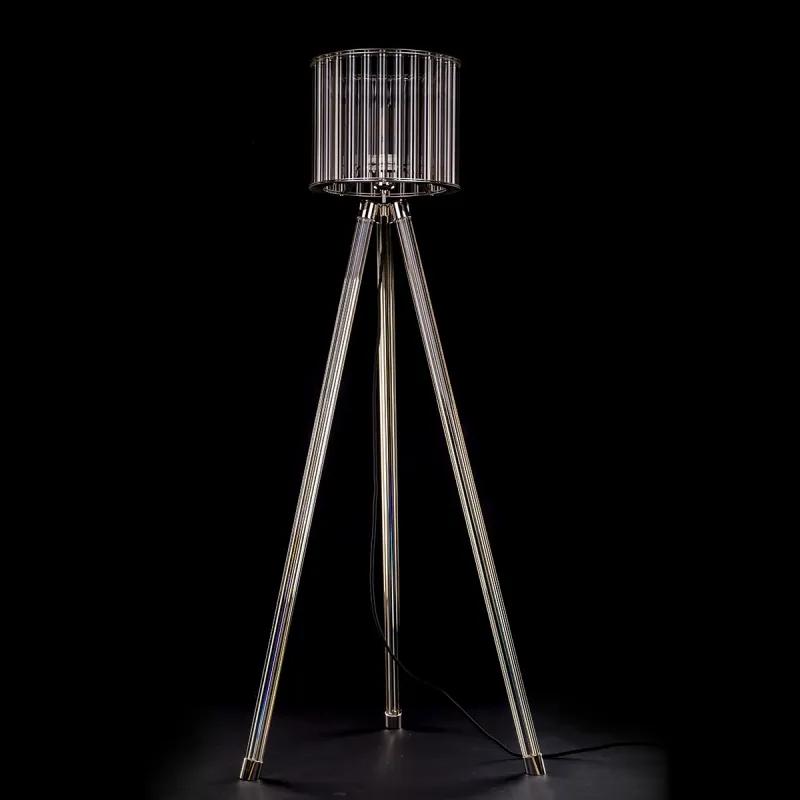 Moderní stojanová lampa HOOPS 02-FL-MNI-CLGR - ARTGLASS