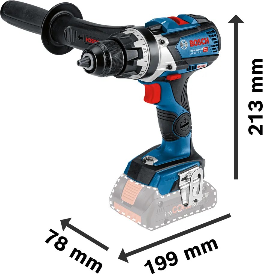 Bosch GSR 18V-110 C 0.601.9G0.109