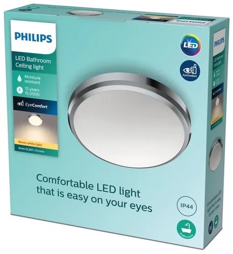 Philips - LED Koupelnové stropní svítidlo DORIS LED/6W/230V 2700K IP44