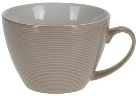 Koopman Porcelánový Jumbo hrnek, 400 ml, hnědá