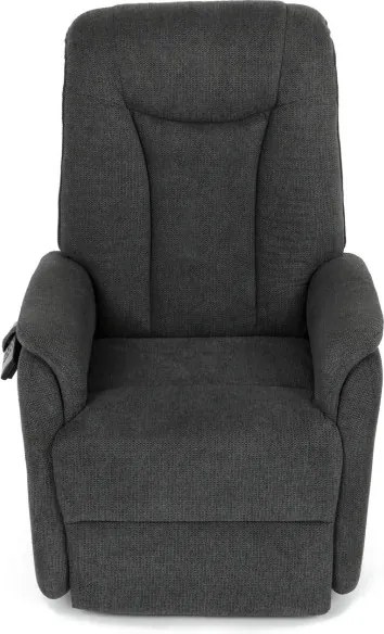 Polohovací křeslo šedé, elektrické TV-L8963 GREY2