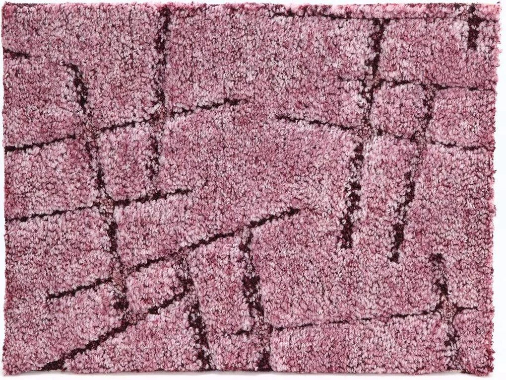 Koberec metráž Nicosia 84, na mieru, šíře 3m,4m,5m, fialová, filc, obývacia izba, ITC