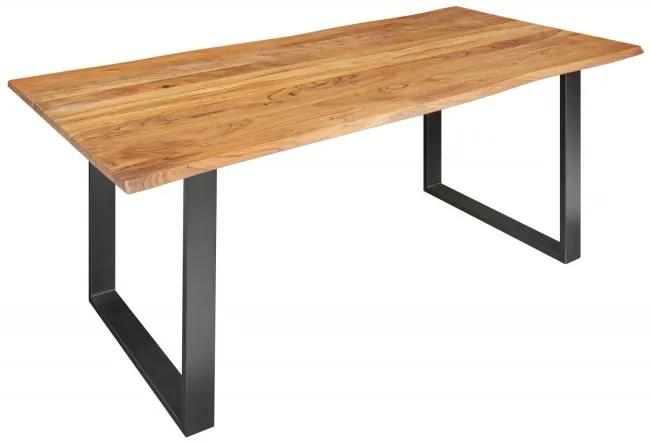 Noble Home Přírodní dřevěný jídelní stůl Mammut 180 cm