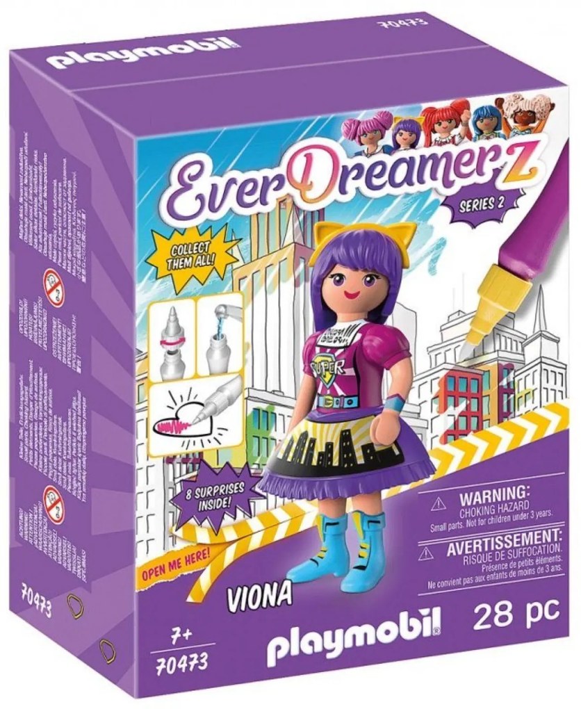 Playmobil 70473 ever dreamerz viona "comic world"