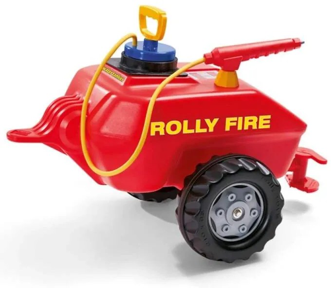 Cisterna s pumpou a stříkačkou Milly Mally Rolly Toys Vacumax Fire červená