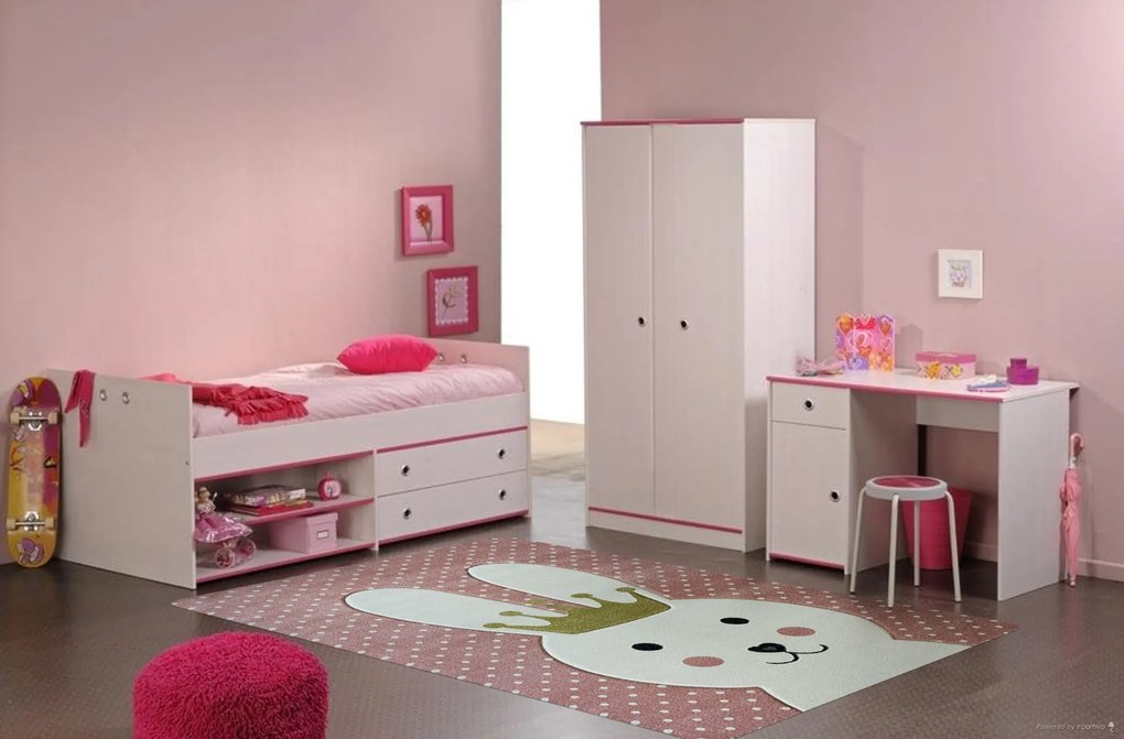 Kusový koberec Smart Kids 22414 Pink, 120x180, ružová, detská izba, Berfin Dywany