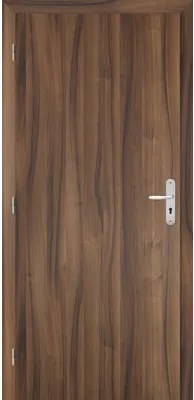 Protipožární dveře Solodoor GR 90 L fólie ořech (VÝROBA NA OBJEDNÁVKU)