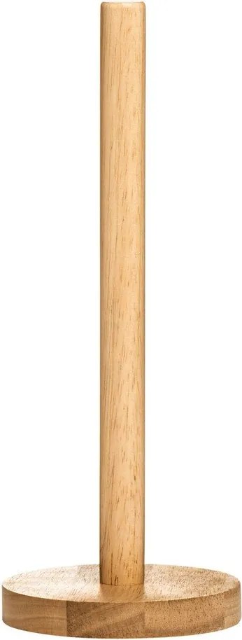 Dřevěný stojan na papírové utěrky v přírodní barvě ø 12 cm Soka – Premier Housewares