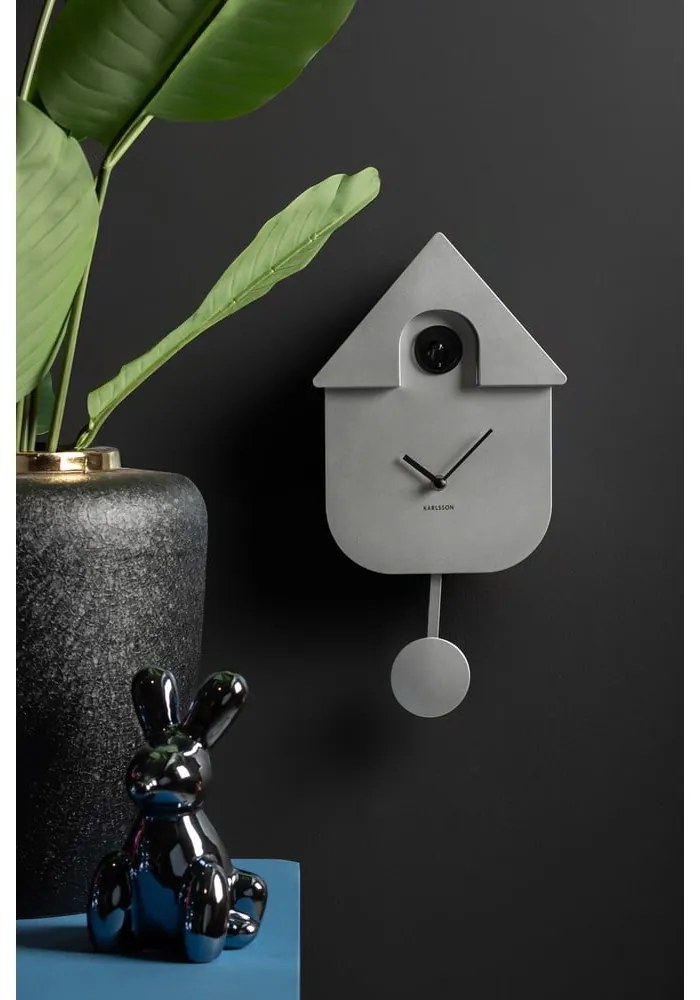 Kyvadlové nástěnné hodiny Modern Cuckoo – Karlsson