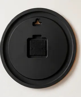 nástěnné hodiny, 2D, malé, dřevo, 20x20 cm, coffee styl, Dekorino HN20260003