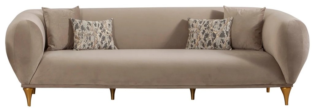 Hanah Home Třímístná pohovka MEBLON krémová 867UNQ1551