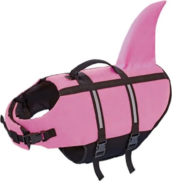 Plovací vesta Sharki L 40cm růžová Nobby