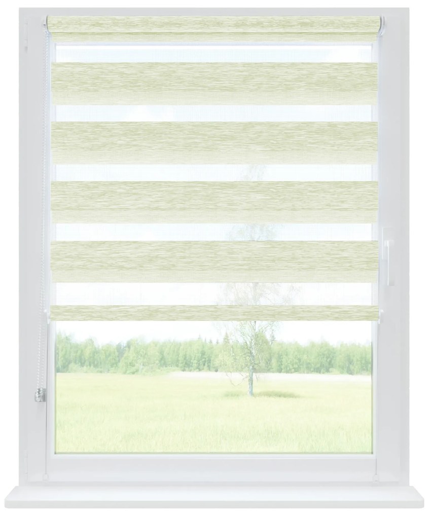 Roleta Den a Noc neinvazivní Premium Olivový 118x220 cm