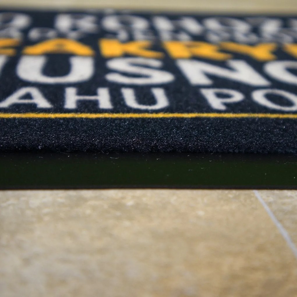 Mercury Flooring, Rohožka Hnusná podlaha 40x60 cm, 40x60, černá