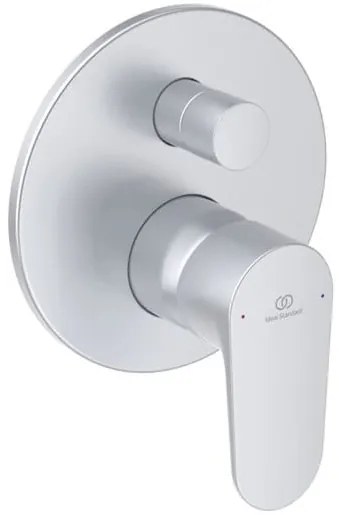 Ideal Standard Alu+ vanová baterie bez podomítkového tělesa 150 mm silver A7350SI