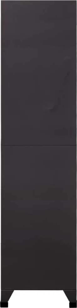 vidaXL Uzamykatelná skříň 90 x 40 x 180 cm ocel [339825] Barva: Světle šedá a tmavě šedá