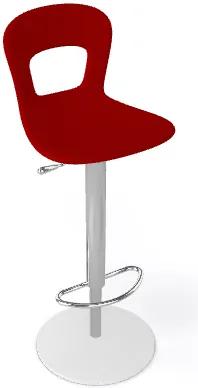 GABER - Výškově stavitelná barová židle BLOG 145A, čalouněná