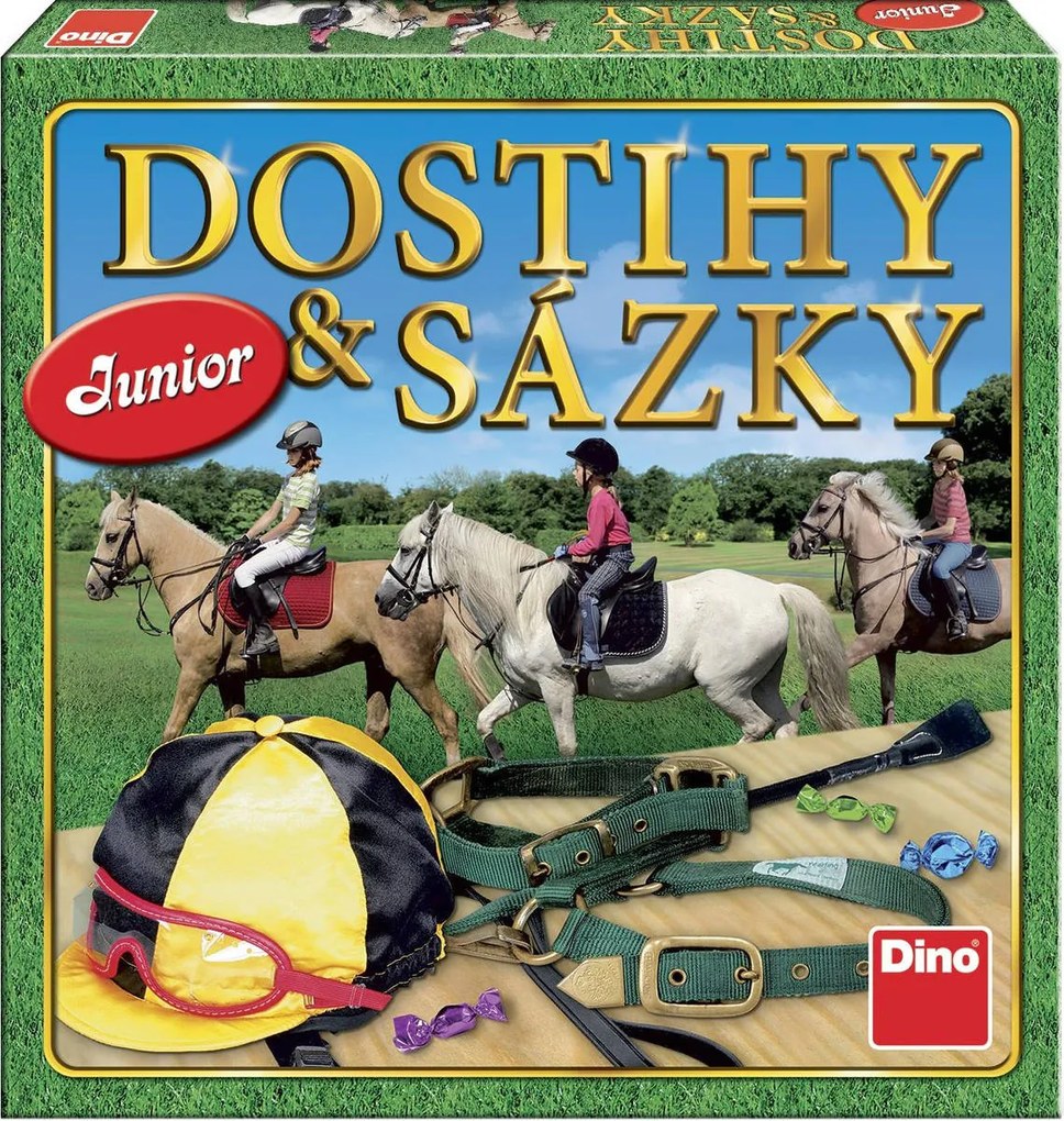 DINO Hra Dostihy a sázky junior *SPOLEČENSKÉ HRY* dn623279