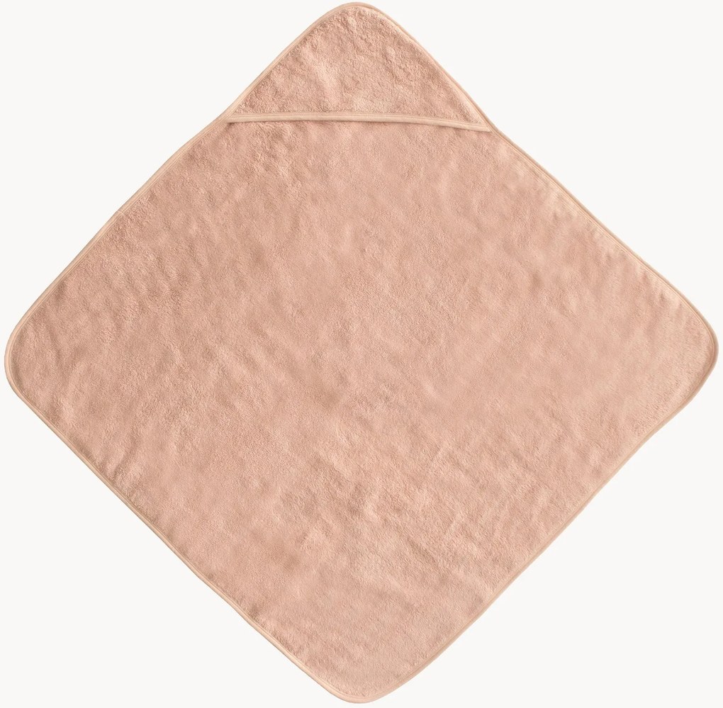 Dětský pléd's kapucí z organické bavlny Fluffy