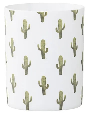 Bílý porcelánový svícen Cactus Bloomingville