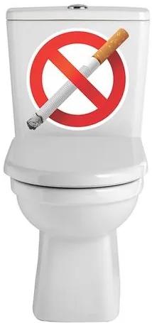 Samolepka na wc - Zákaz kouření