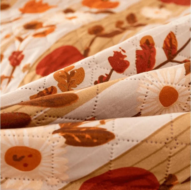 Přehoz na postel PUMPKIN STRIPES, barevný Rozměr: 170 x 210 cm