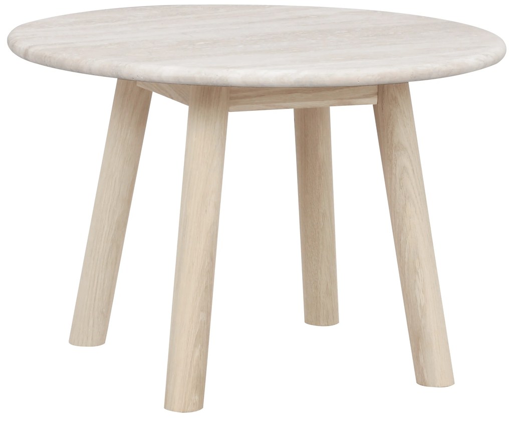 ROWICO Konferenční stolek TARANSAY světlý ø60 cm 120487