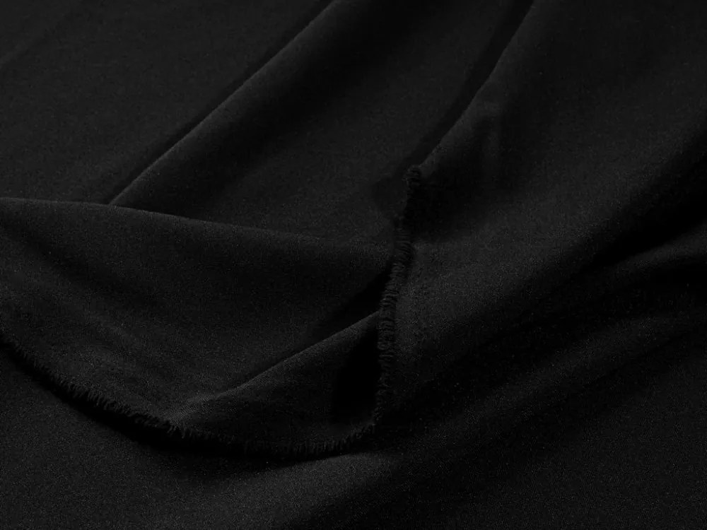 Biante Dekorační běhoun na stůl Rongo RG-014 Černý 20x140 cm
