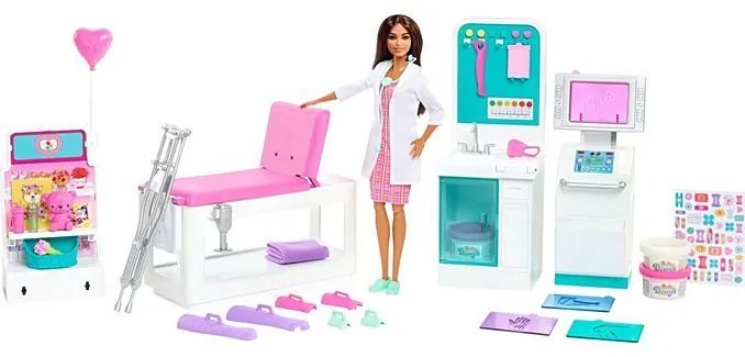 Barbie Klinika 1. pomoci s doktorkou herní set