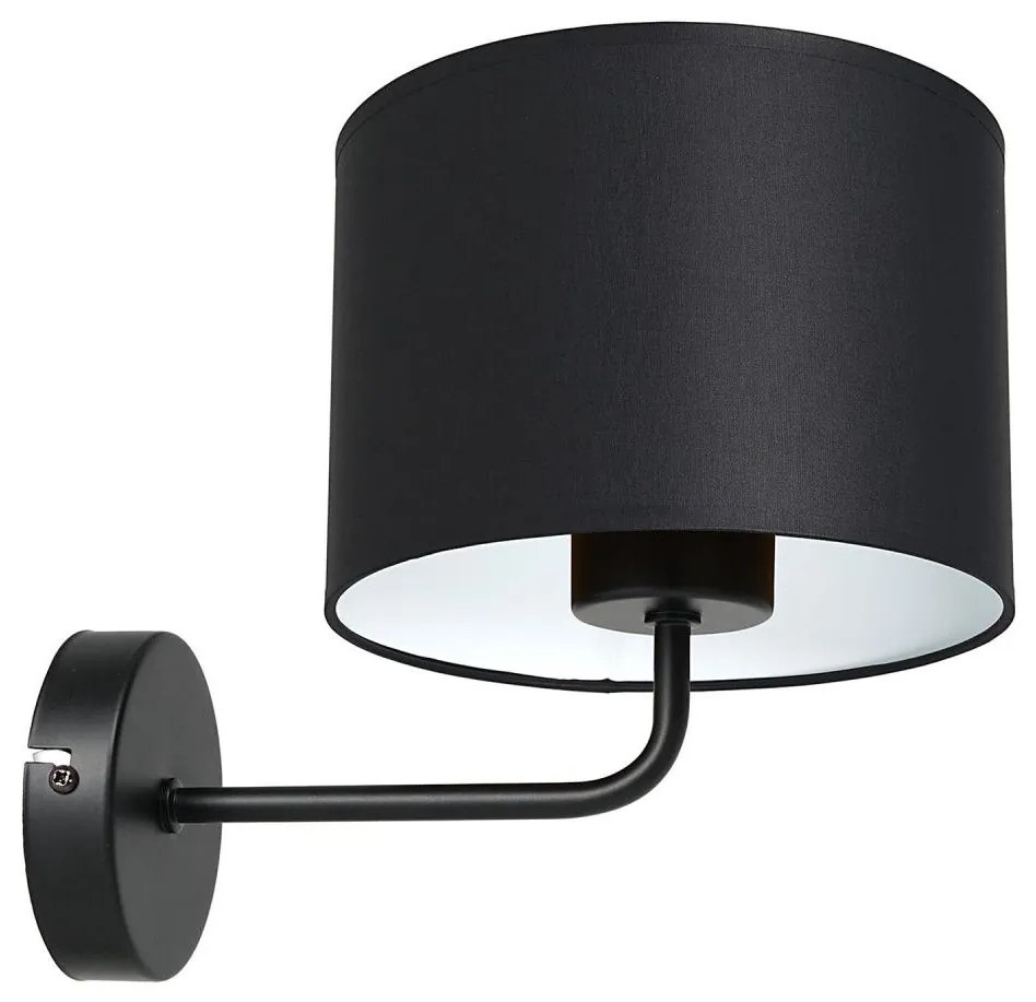 Nástěnná lampa ARDEN 1xE27/60W/230V černá/bílá