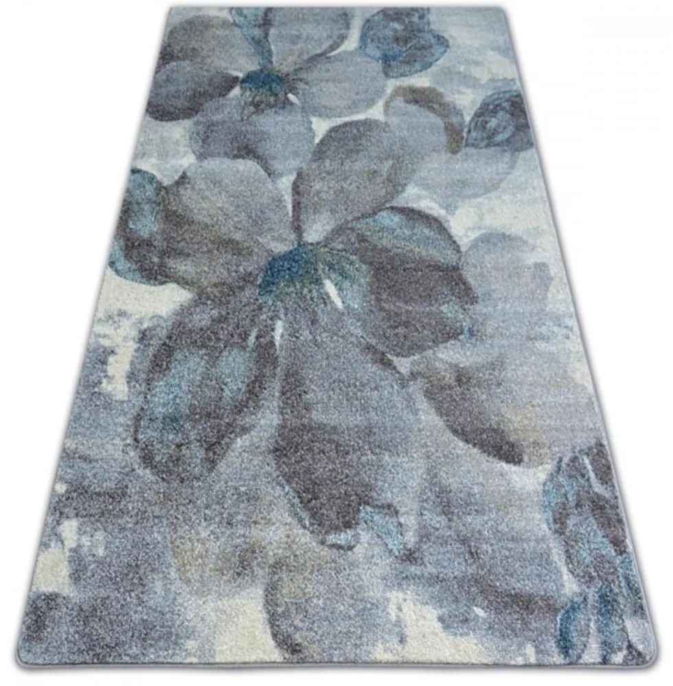Kusový koberec Květy šedý 180x270cm