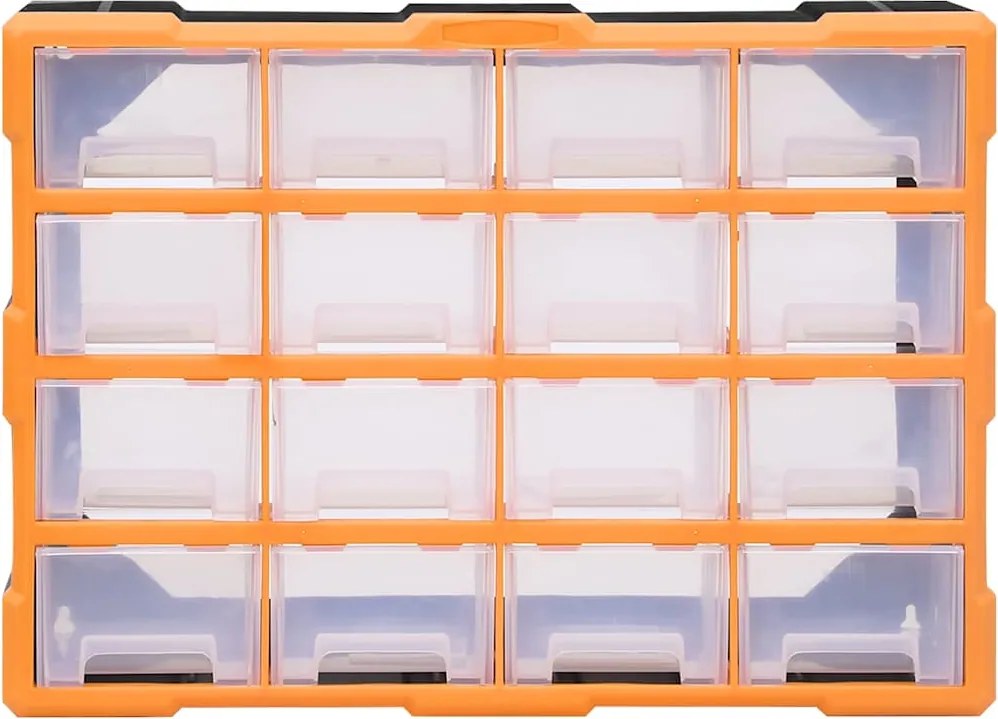 Organizér se 16 středními zásuvkami 52 x 16 x 37 cm 149601