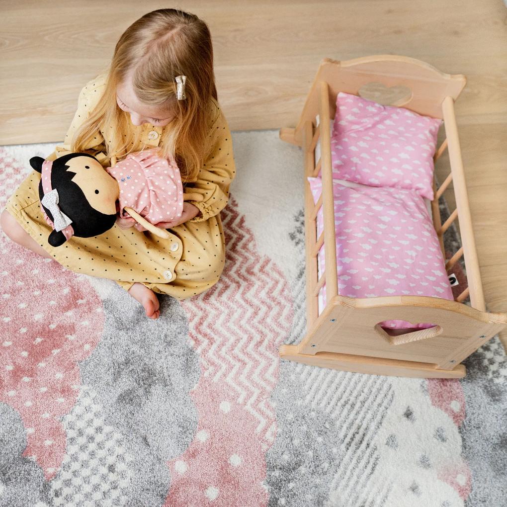 Ayyildiz koberce Dětský kusový koberec Bambi 820 pink Rozměry koberců: 120x170