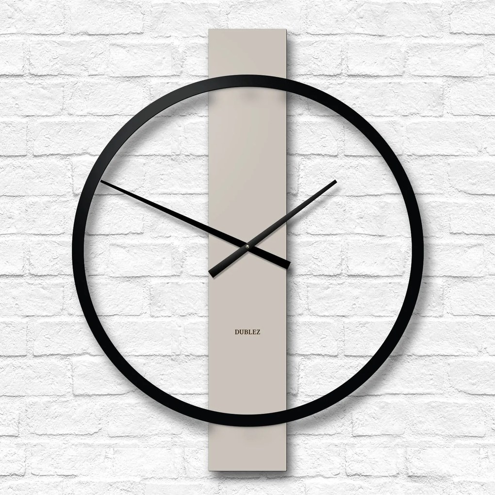 DUBLEZ | Minimalistické nástěnné hodiny - Circle Line