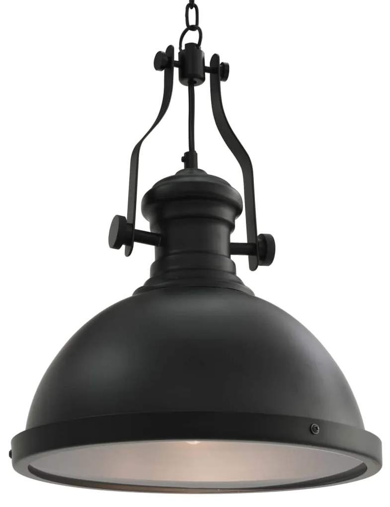 Stropní svítidlo černé kulaté E27 281624