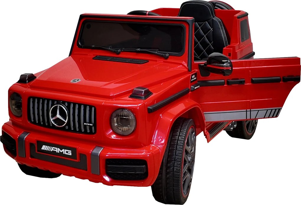 Elektrické autíčko Mercedes G63 červené