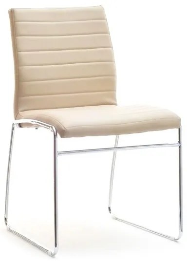 design4life Jídelní židle TIVONE Krémová